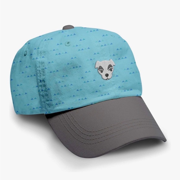 Nintendo | Accessories | Nintendo Animal Crossing Blue And Gray Cap ...